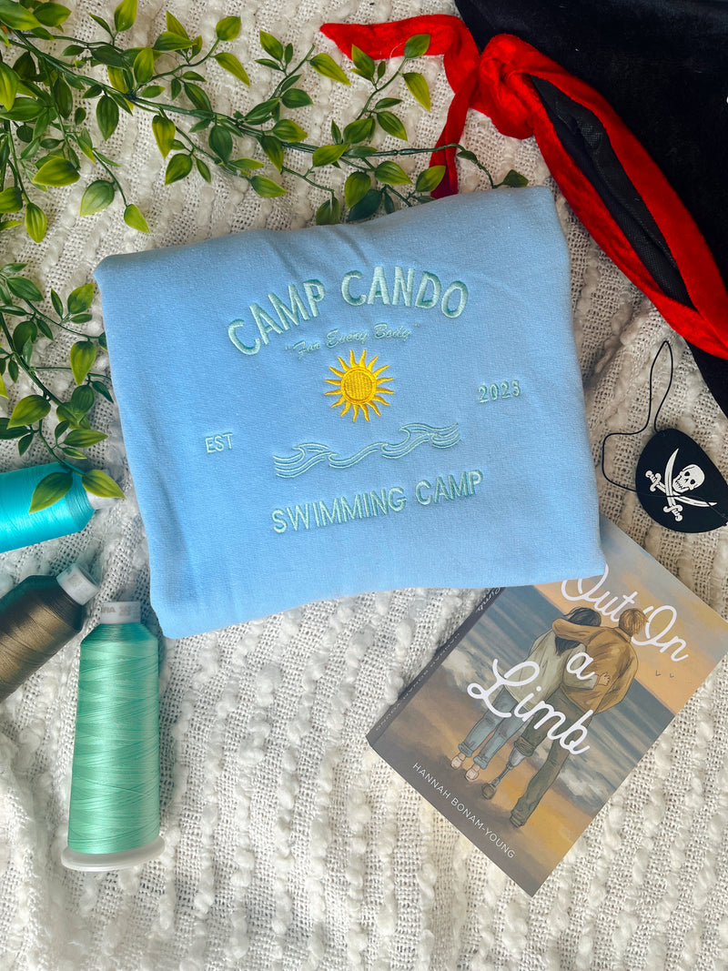 Camp Cando Sweatshirt- Out on a Limb – Threaded By Sabrina
