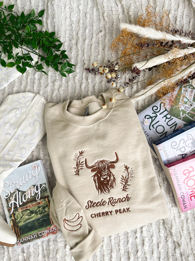 Steele Ranch Sweatshirt- Strung Along – Threaded By Sabrina